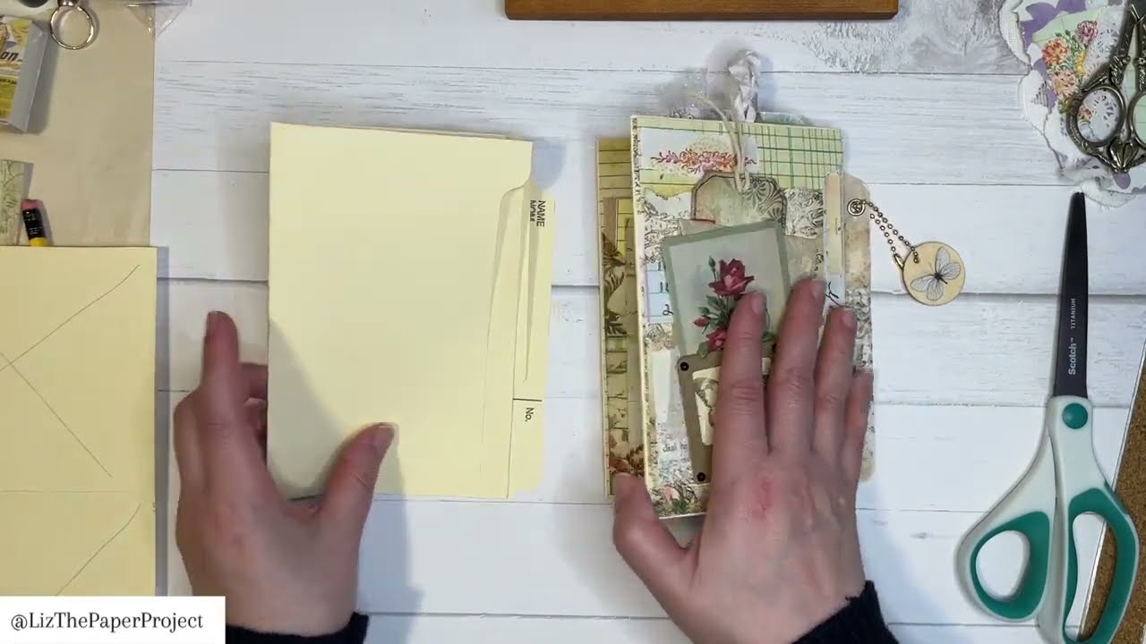 File Folder Folio Base - Tutorial / How-To - Viewer Requested Video - Inspired by Gina