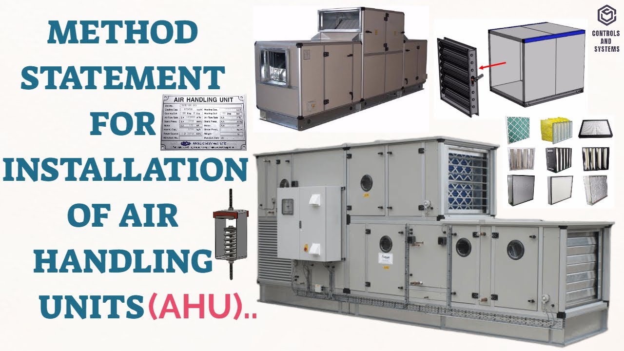 How to Install an Air Handling Unit (AHU) 🚧| Complete Method Statement Guide📋