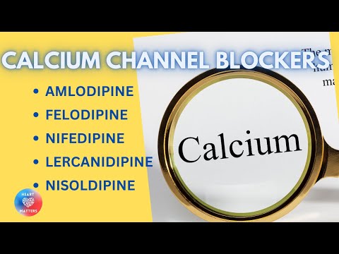 Calcium channel blockers | Amlodipine, Felodipine, Lercanidipine, Nifedipine