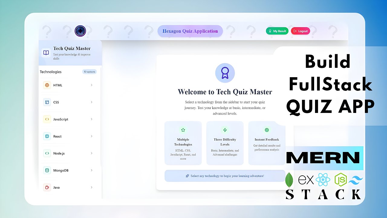 Build a MERN Stack Quiz Application | React, Node.js, MongoDB, Express | Full-Stack Project (2026)