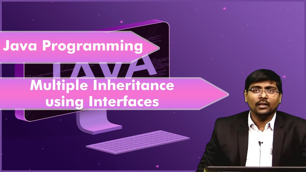 LEC17| Java Programming |Multiple Inheritance using Interfaces By Dr. T.V. Nagaraju