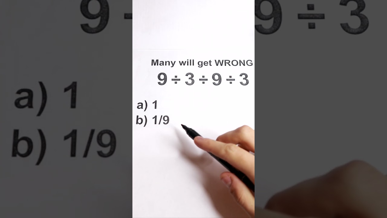 Can you solve this equation?