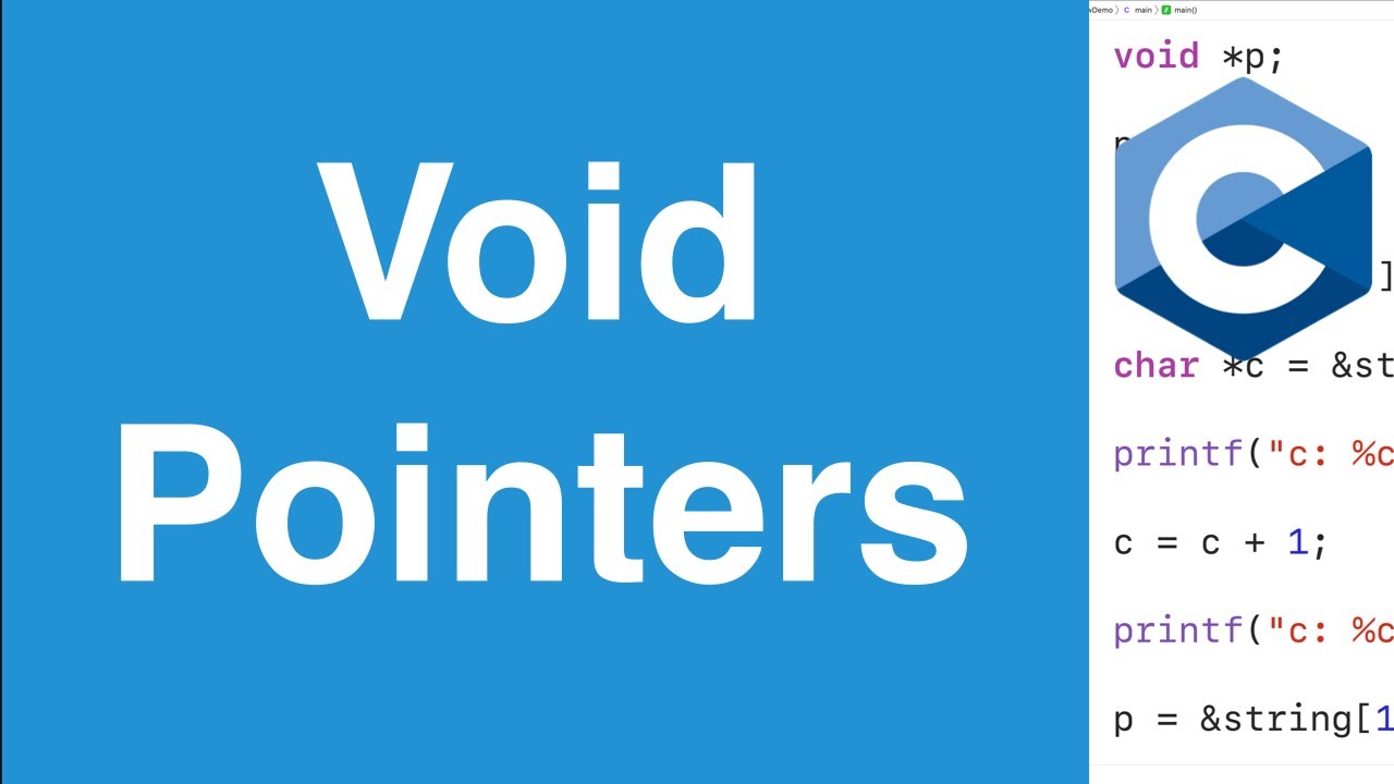 Void Pointers | C Programming Tutorial