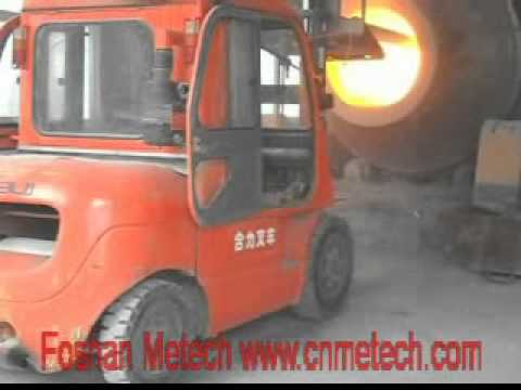 Tilting rotary furnace--the special cold aluminum dross processing machines