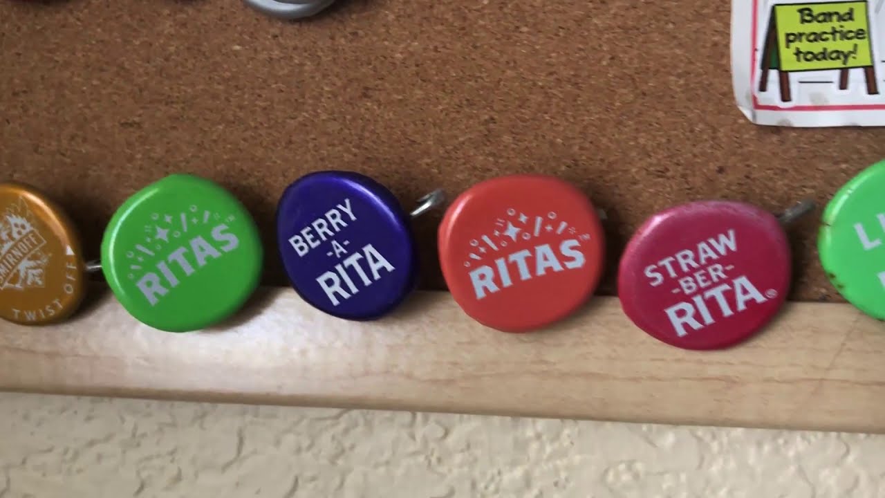DIY Bottle Cap Pins & Keychains