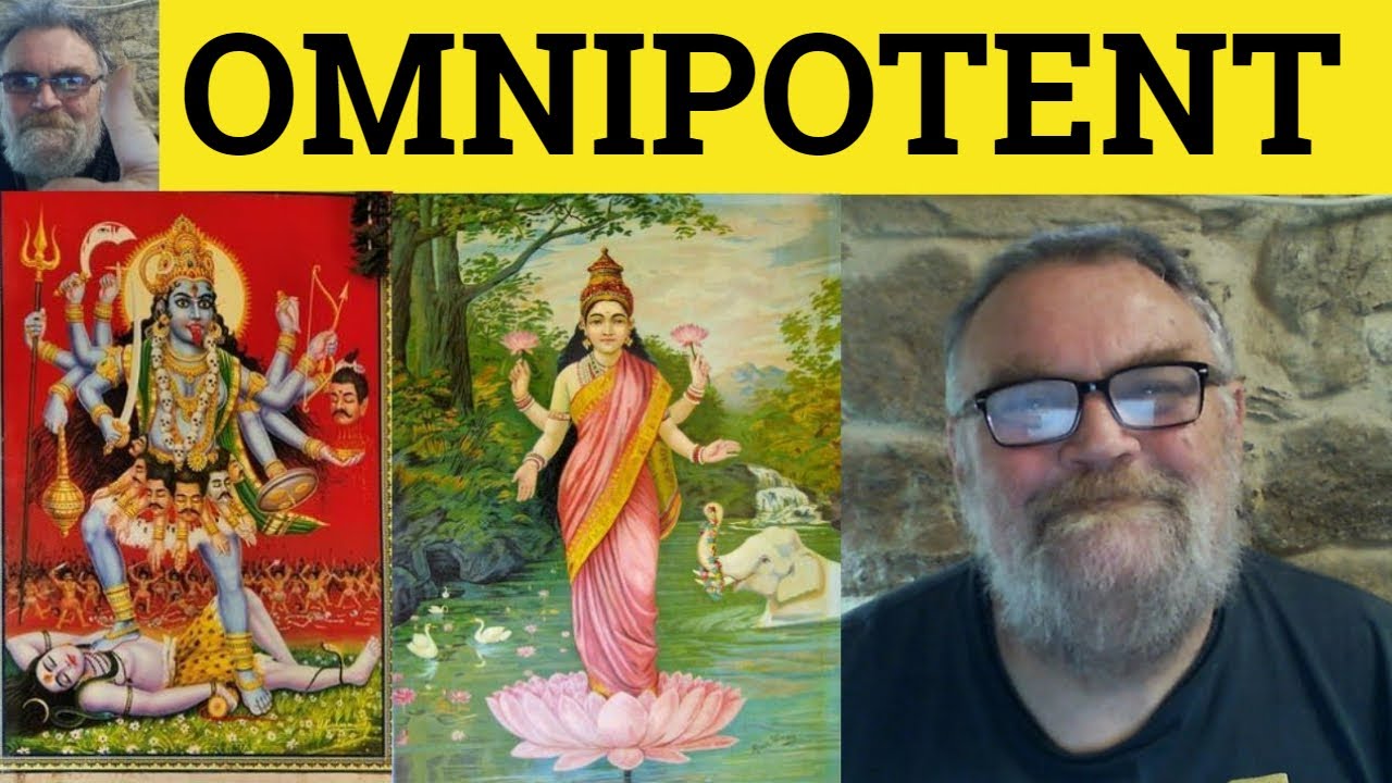 🔵 Omnipotent Meaning - Define Omnipotence - Omnipotent Examples - GRE Vocab - Omnipotence Paradox