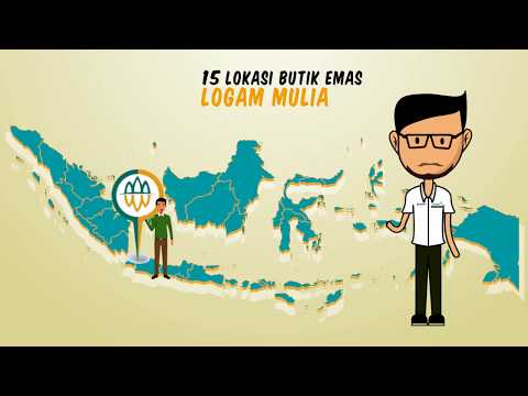 LOKASI BUTIK EMAS ANTAM LOGAM MULIA