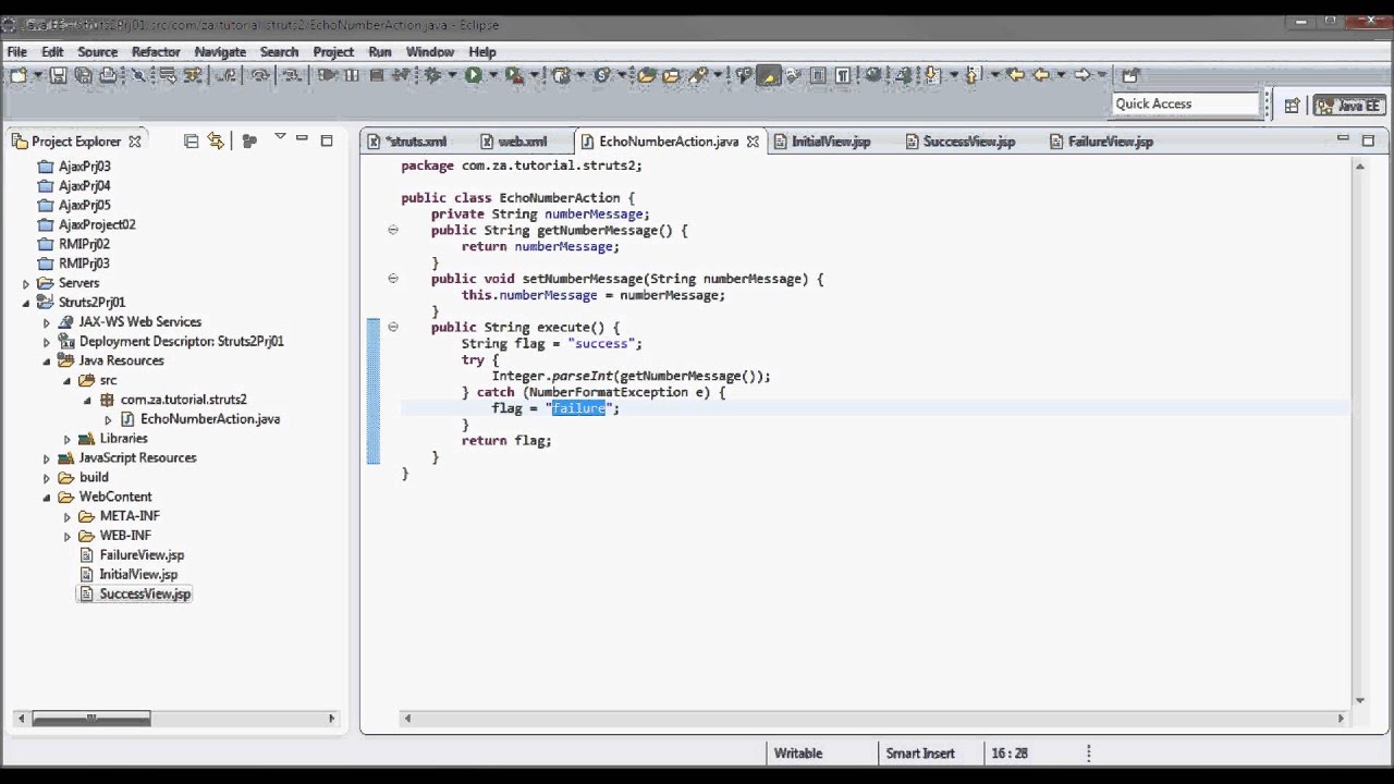 Struts 2 (Tutorial 01)