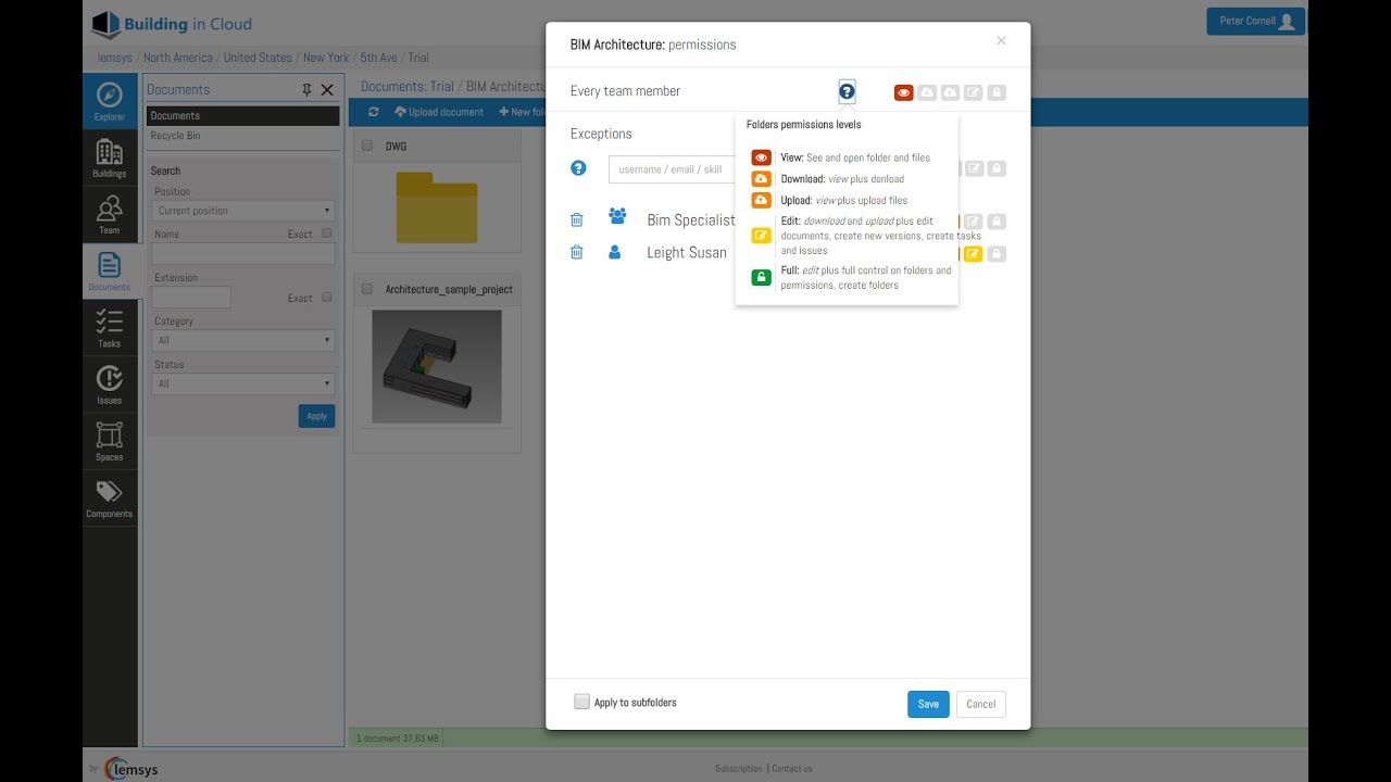 BiC-Construction Document Management