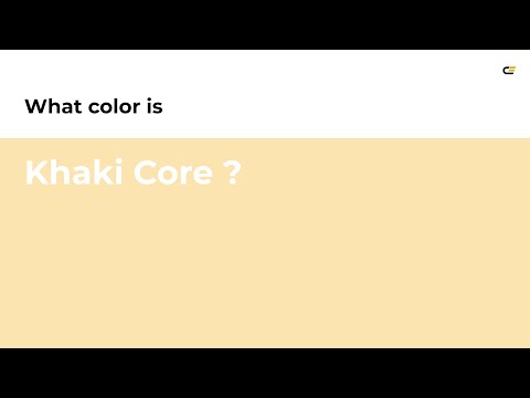 Khaki Core color #fbe4af hex color - Yellow color - Cool color fbe4af