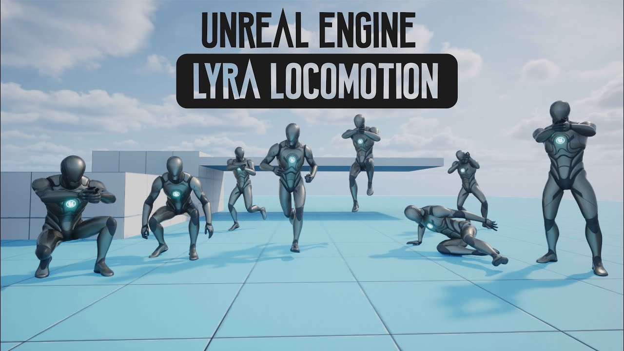 Unreal Engine 5 - Basic Locomotion Using Lyra Animations | Beginner Tutorial - Part 5