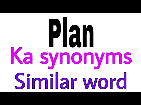 Synonyms of Plan | Plan ka synonyms | similar word of Plan | synonym of Plan