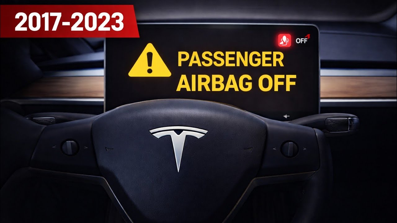 Tesla Passenger Airbag Warning Light Fix Explained