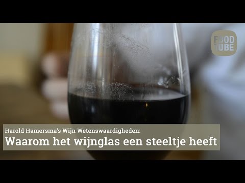 Steeltje van het wijnglas