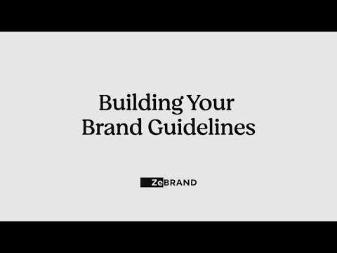 Building Your Brand Guidelines | How easy steps to build a brand guidelines