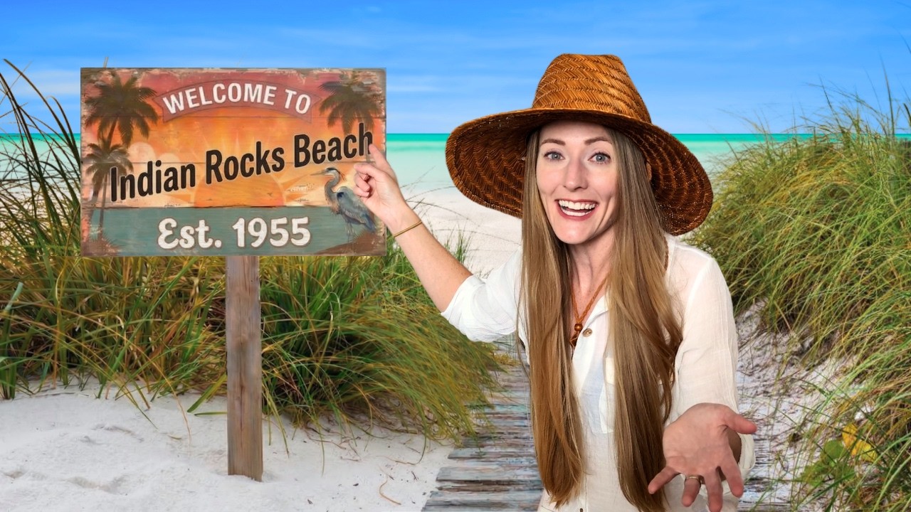 The tiny Florida Beach Town that most tourists don't know about (Indian Rocks Beach)