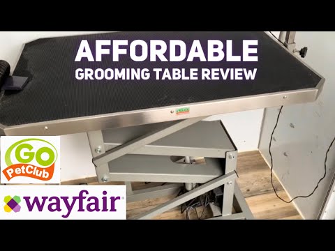 Wayfair Pet Grooming Table Review! | Go Pet Club