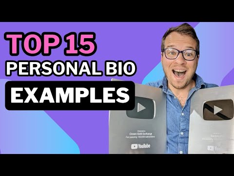 15 Personal Bio Examples That Are Fun & Creative!