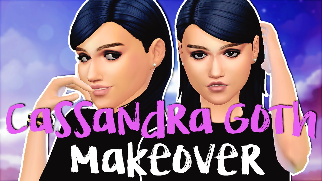 Cassandra Goth Makeover || HelloSimmer
