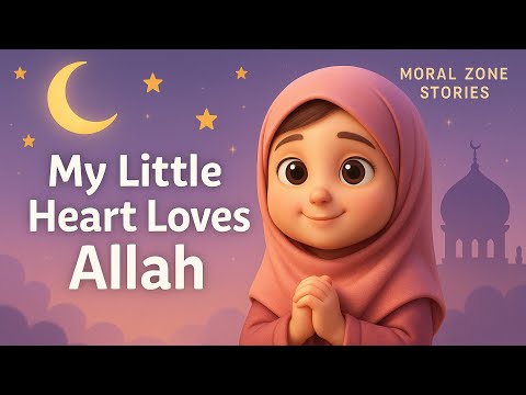 My little heart loves Allah/beautiful Islamic poem for kids/Muslim children Ryhm