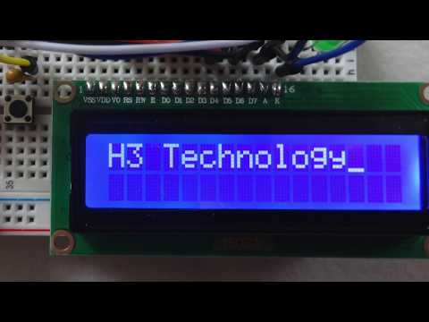 Learning Electronics - Hand Program An LCD