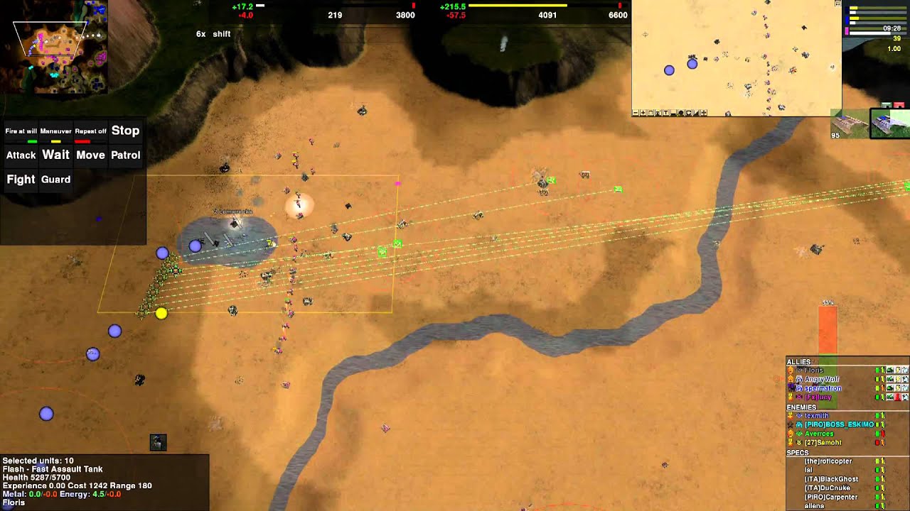 Tabula for the win - Spring RTS (BA)