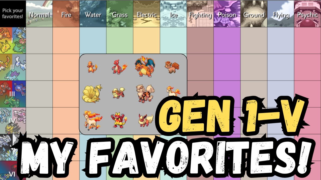 Gen I-V | My FAVORITE Pokemon from each generation (Edited Live Replay) #pokemon #pokemoncommunity