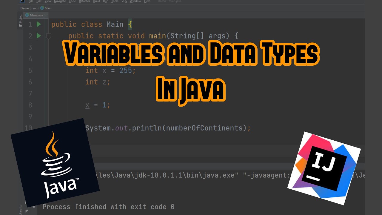 Java Beginner Course - Variables and Data Types for Complete Programming Beginners