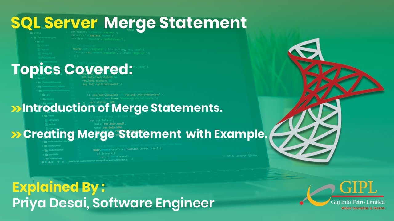 SQL Server – Merge Statement