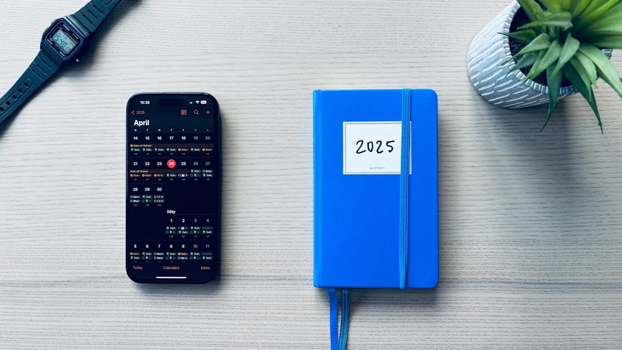 I Tried to Replace My Digital Calendar with a 2025 Planner – Here’s What Happened.