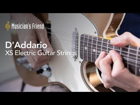 D'Addario XS Electric Guitar Strings — All Playing, No Talking