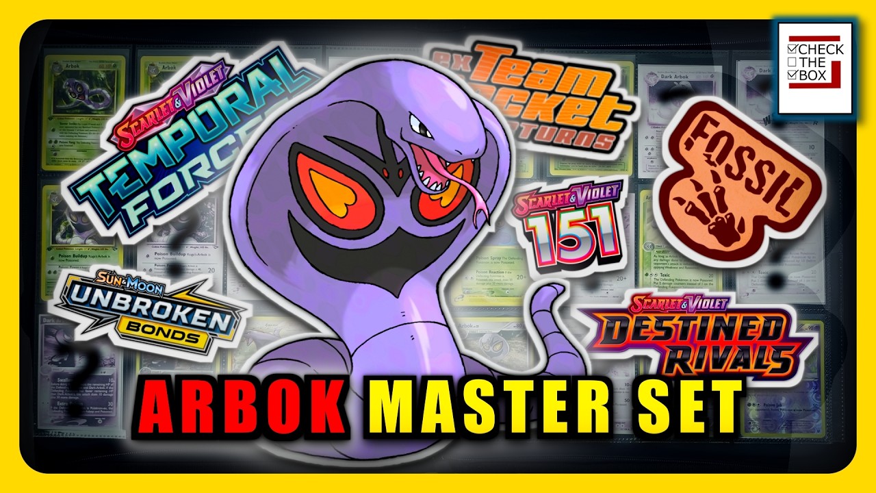 Every Arbok Card - The Ultimate Pokemon Master List Episode 24