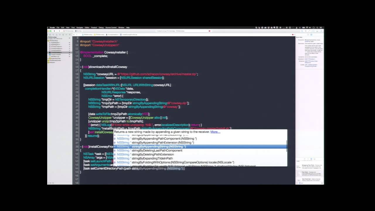 Working with System Frameworks in Python and Objective-C