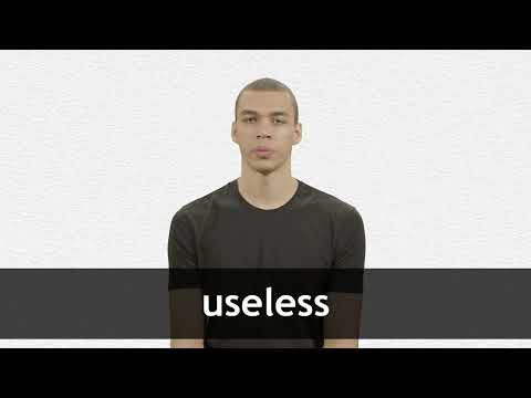 USELESS definition and meaning | Collins English Dictionary