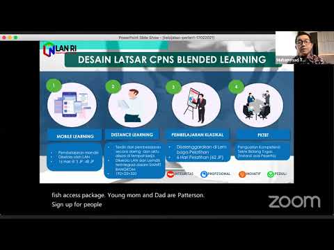 Sosialisasi Pelatihan Dasar CPNS BPSDMD Banten Tahun 2021