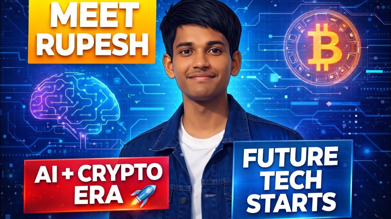 🚀 Meet Rupesh | Building the Future with AI, Crypto, Next-Gen Apps & Tech