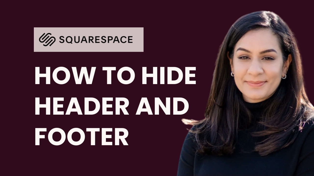 How to Hide Header and Footer on Squarespace | Beginner Tutorial 2026