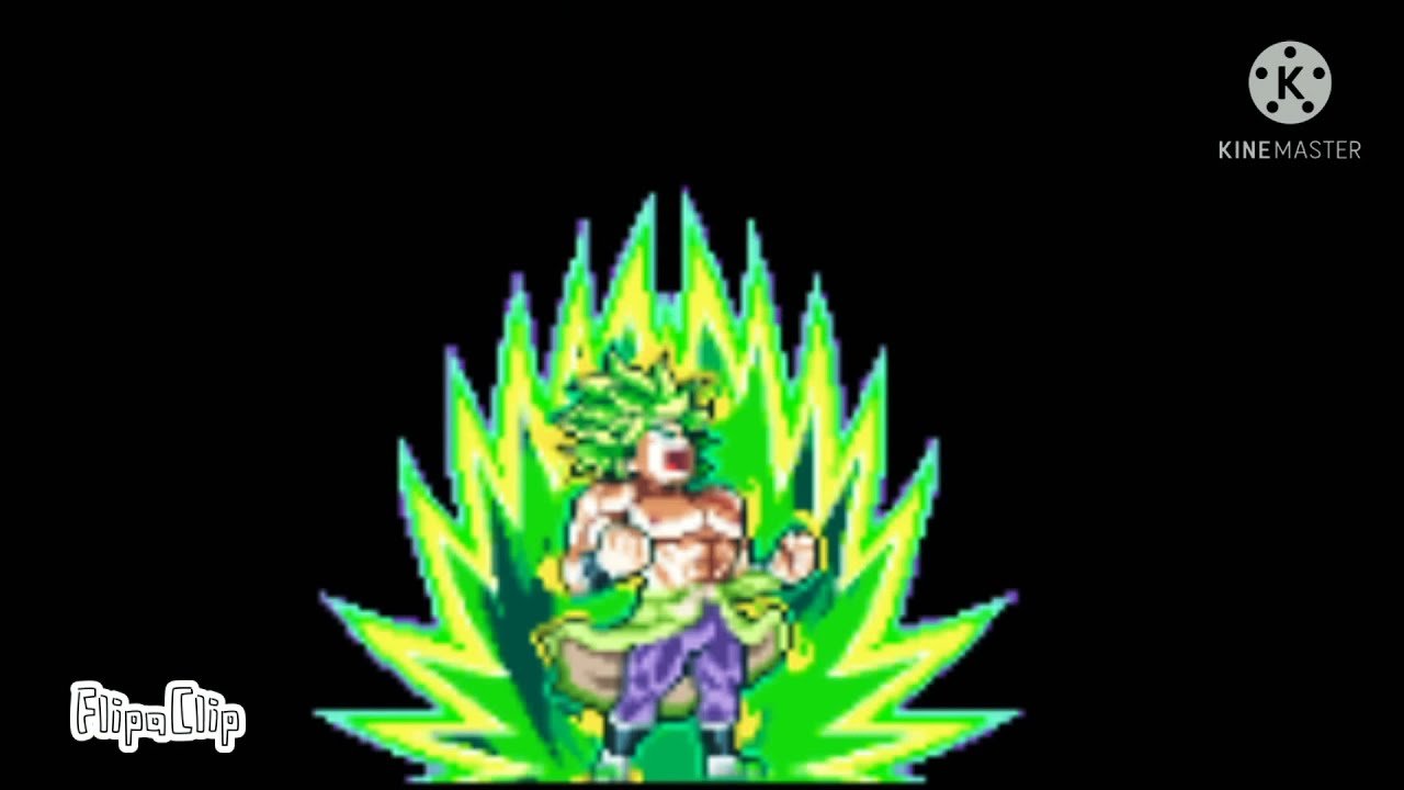 Ultimate broly (ki charge) (reuploaded)