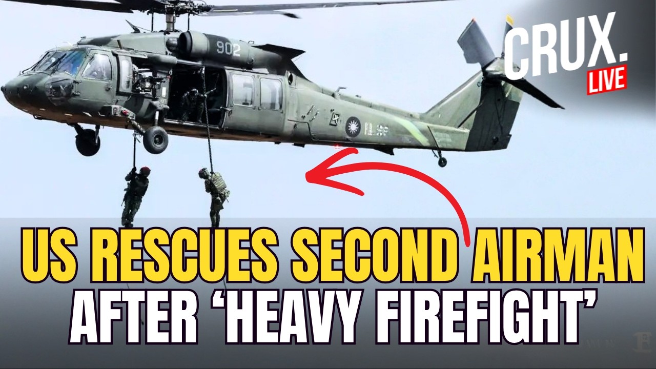 LIVE| “We Got Him” Trump Says US Rescued Second Crew Member of Downed F-15E From Iran| Israel