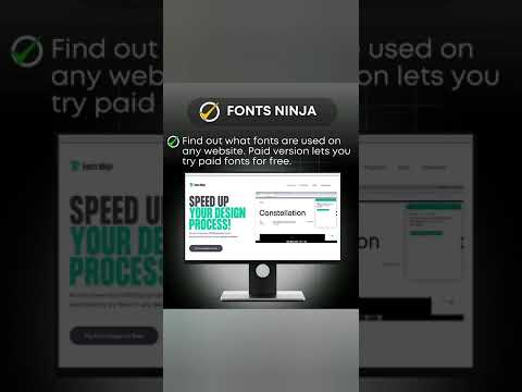 Fonts Ninja | Secret Chrome Extension | #shorts | Smart Things
