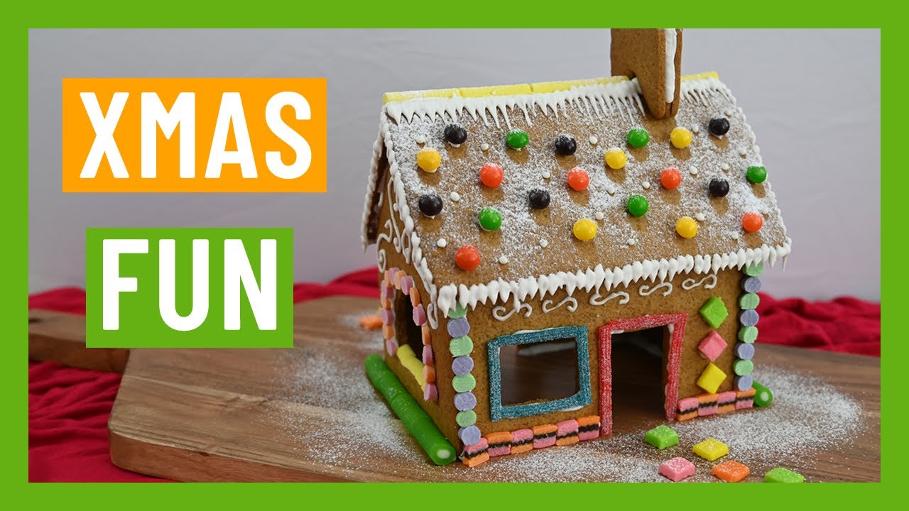 How to make a gingerbread house (FREE TEMPLATE)