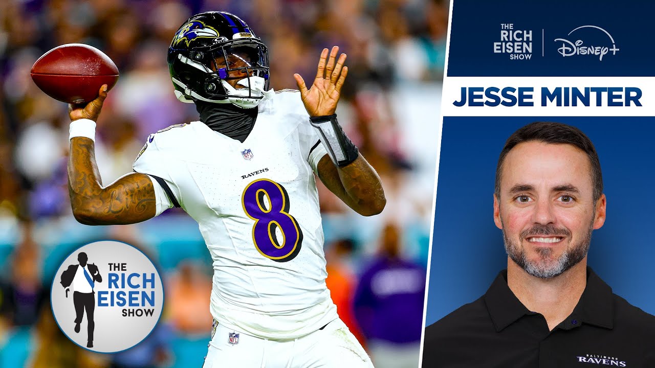 Ravens HC Jesse Minter Envisions an “Innovative” Offense for Lamar Jackson | The Rich Eisen Show