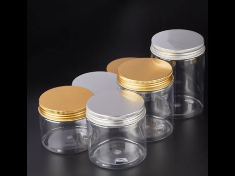 Clear Plastic Jars with Lids Wholesale|Harfaah FZE #MadeInUAE #uaebusiness #wholesale
