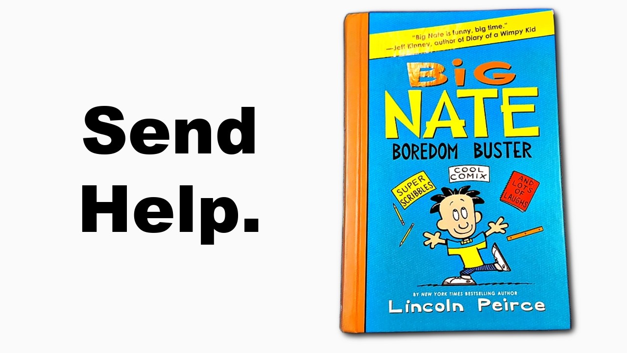 Reading Someones Old Big Nate: Do It Yourself Book