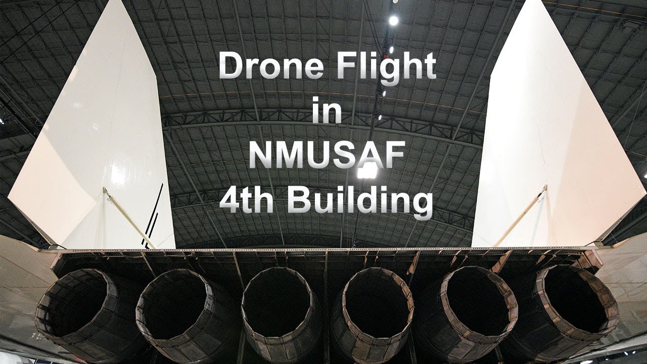 Quick Drone Flight in NMUSAF Fourth Building