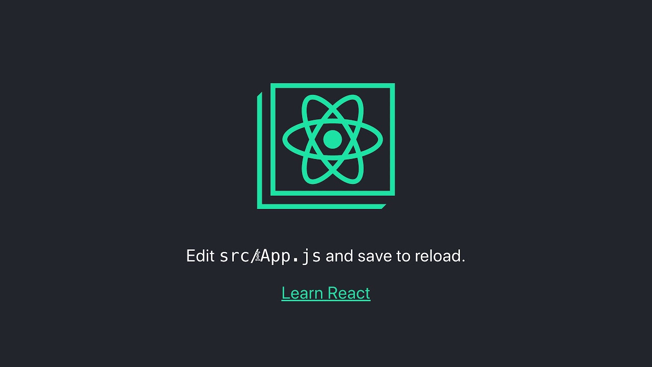 020 Open React application with IntelliJ IDEA
