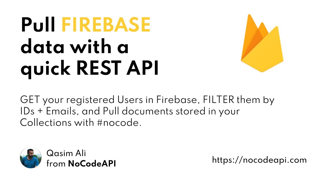 Pull Firebase data with a quick REST API