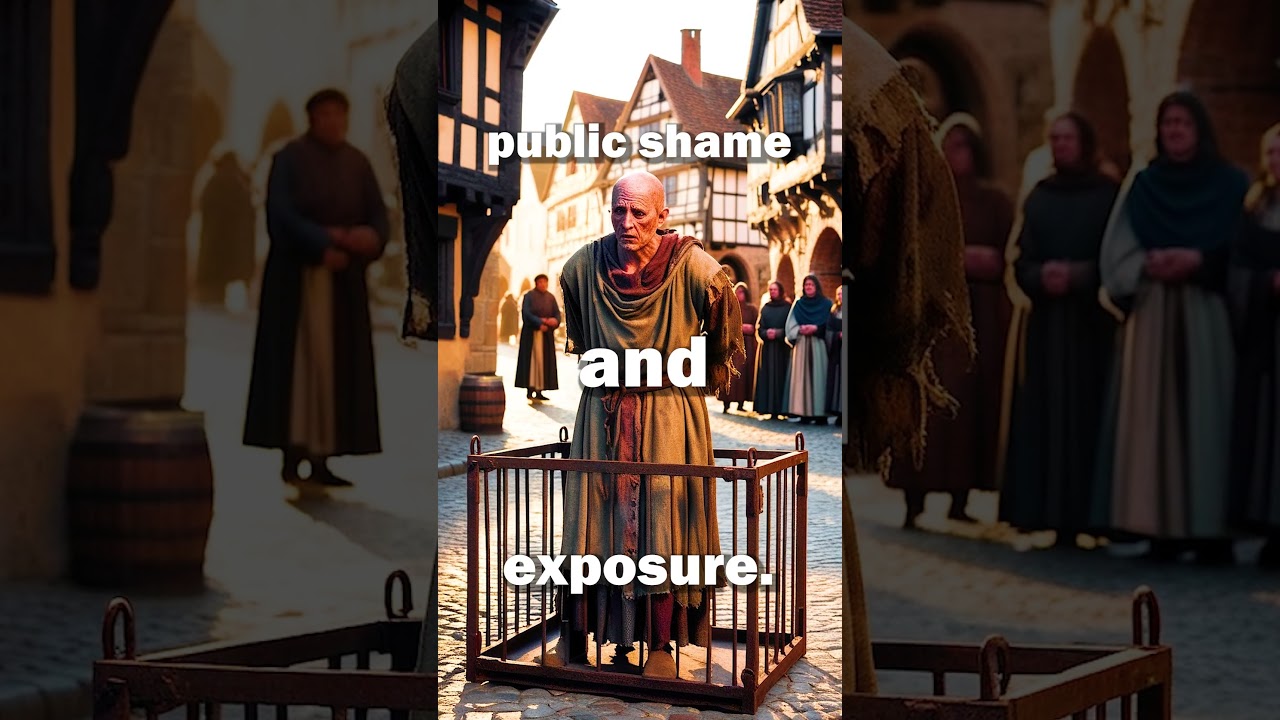 CRAZY AND BIZARRE PUNISHMENTS IN MEDIEVAL EUROPE! - PART 2 #shorts #shortvideo