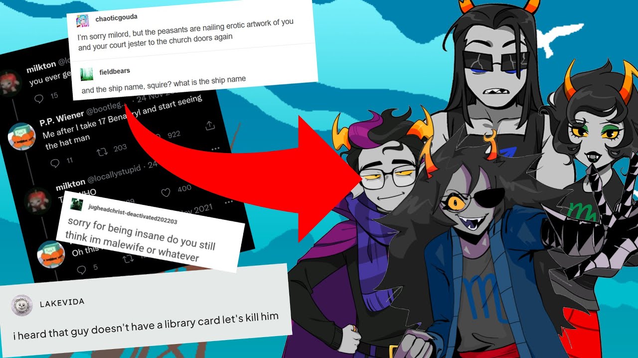 Reading Posts as Homestuck Characters