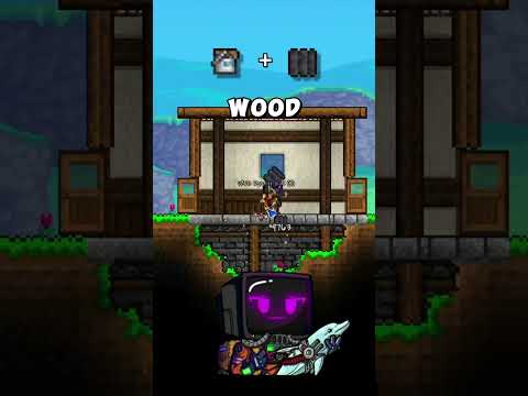 Quick Wall Building Tips in Terraria #terraria